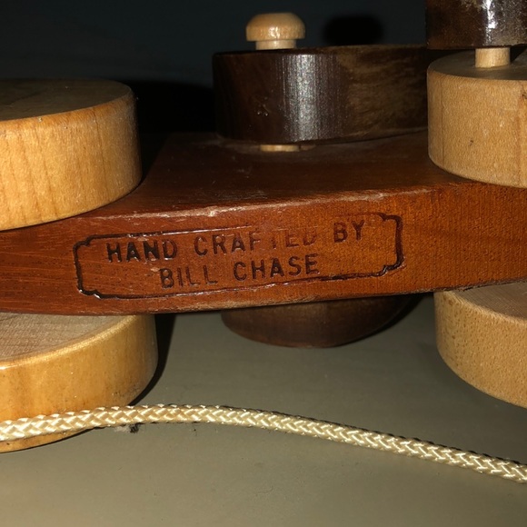 Bill Chase | Toys | Vintage Handcrafted By Bill Chase Wood Grasshopper ...